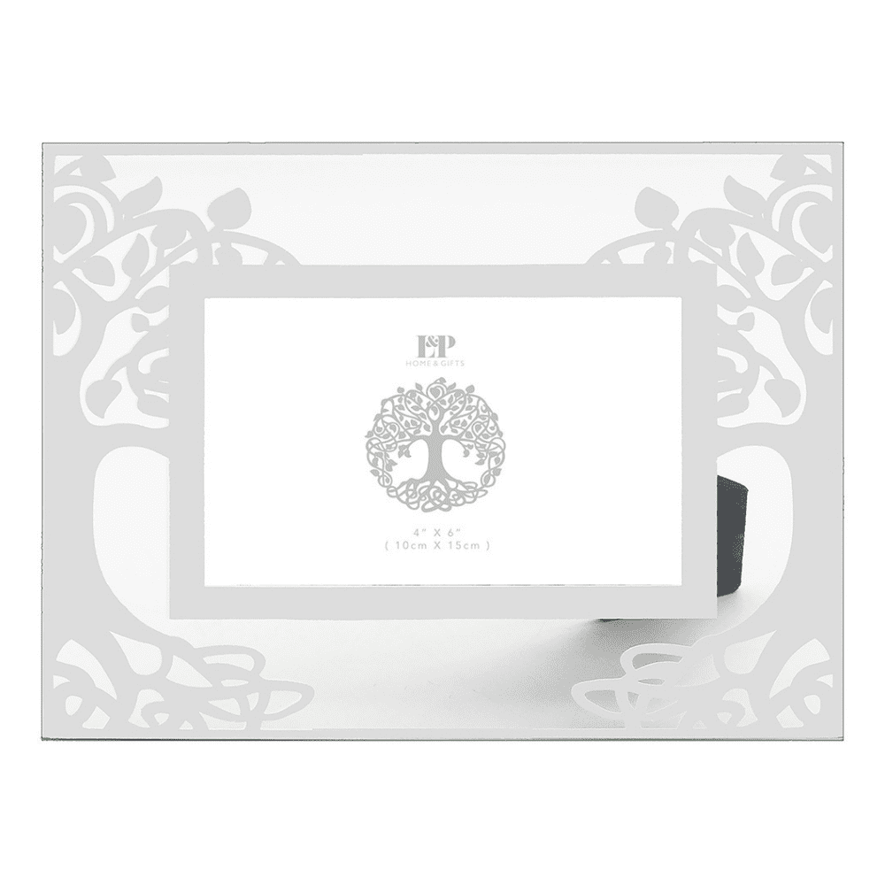 Tree of Life Mirrored Photo Frame by Leonardo Collection