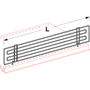 WIRE FRONT RISER
