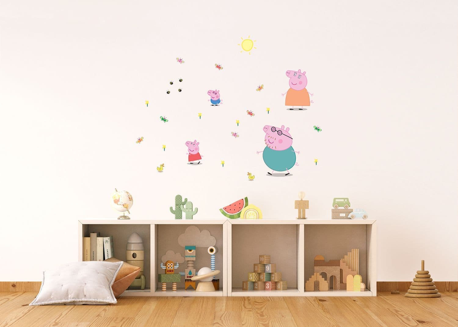 Peppa Pig Interior wall decal sticker 42.5x65 cm | Shop online