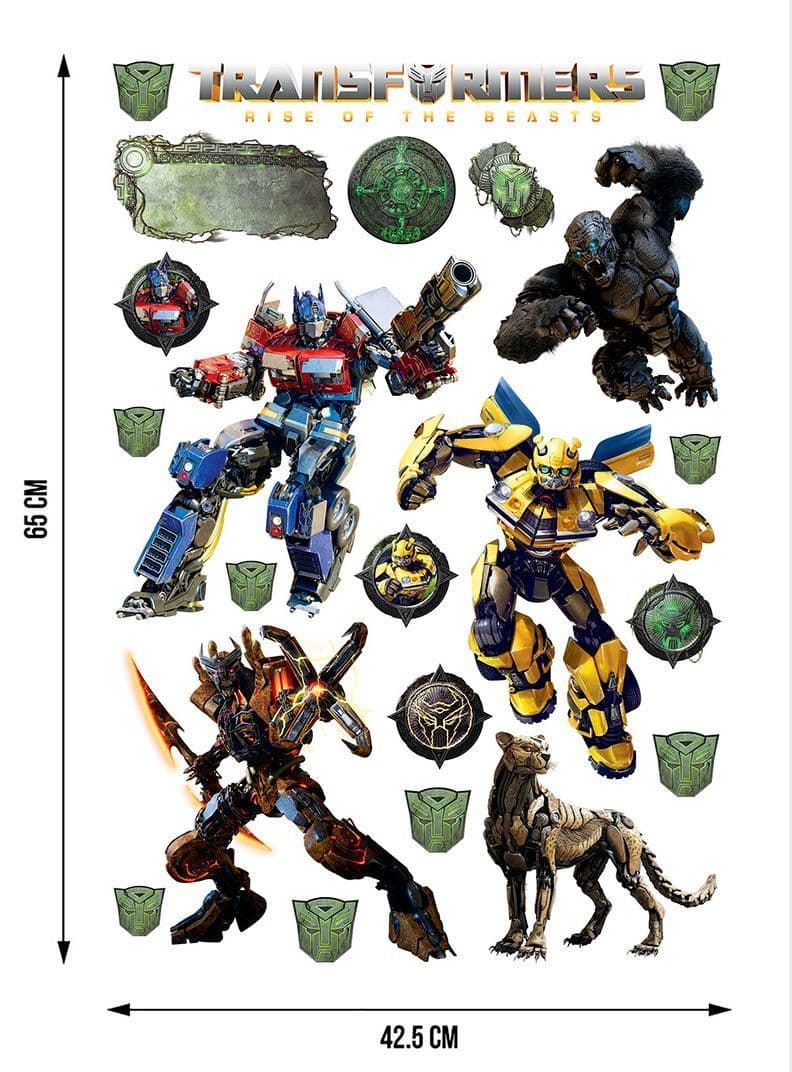 Transformers Interior wall decal sticker 42.5x65 cm | Shop online