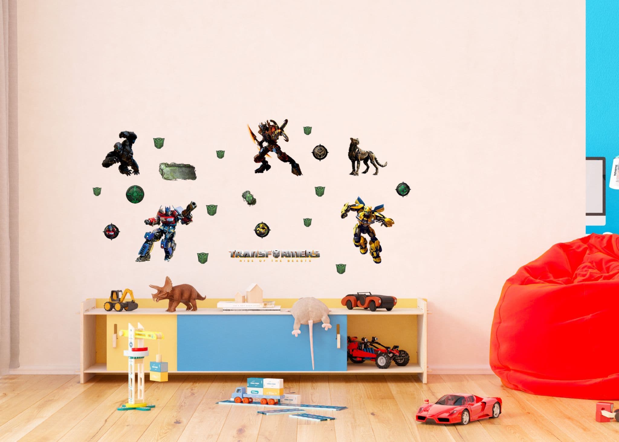 Transformers Interior wall decal sticker 42.5x65 cm | Shop online