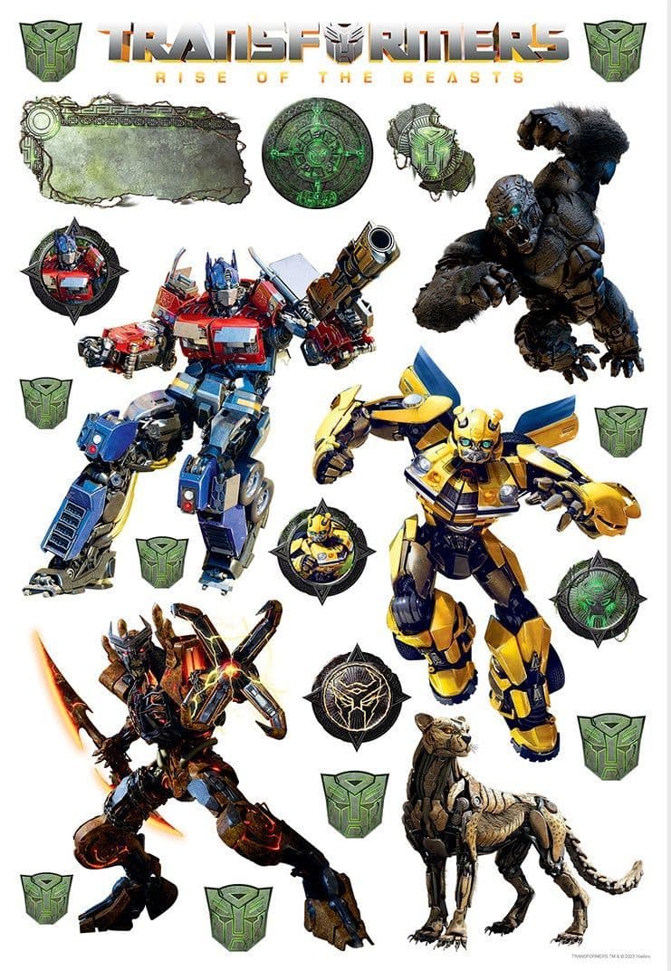 Transformers Interior wall decal sticker 42.5x65 cm | Shop online