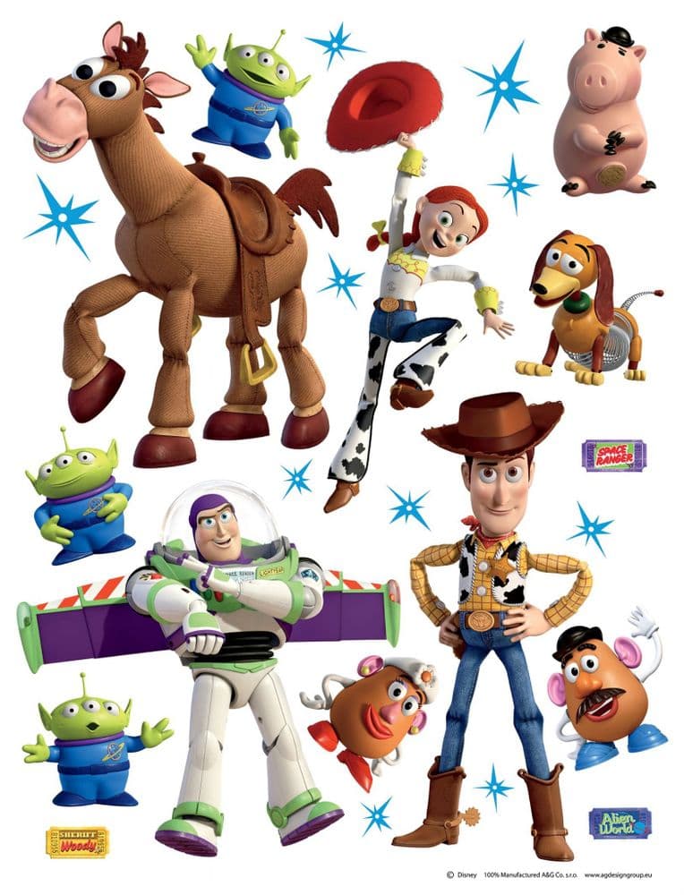 Disney Toy Story Interior wall decal sticker 65x85cm | Shop online