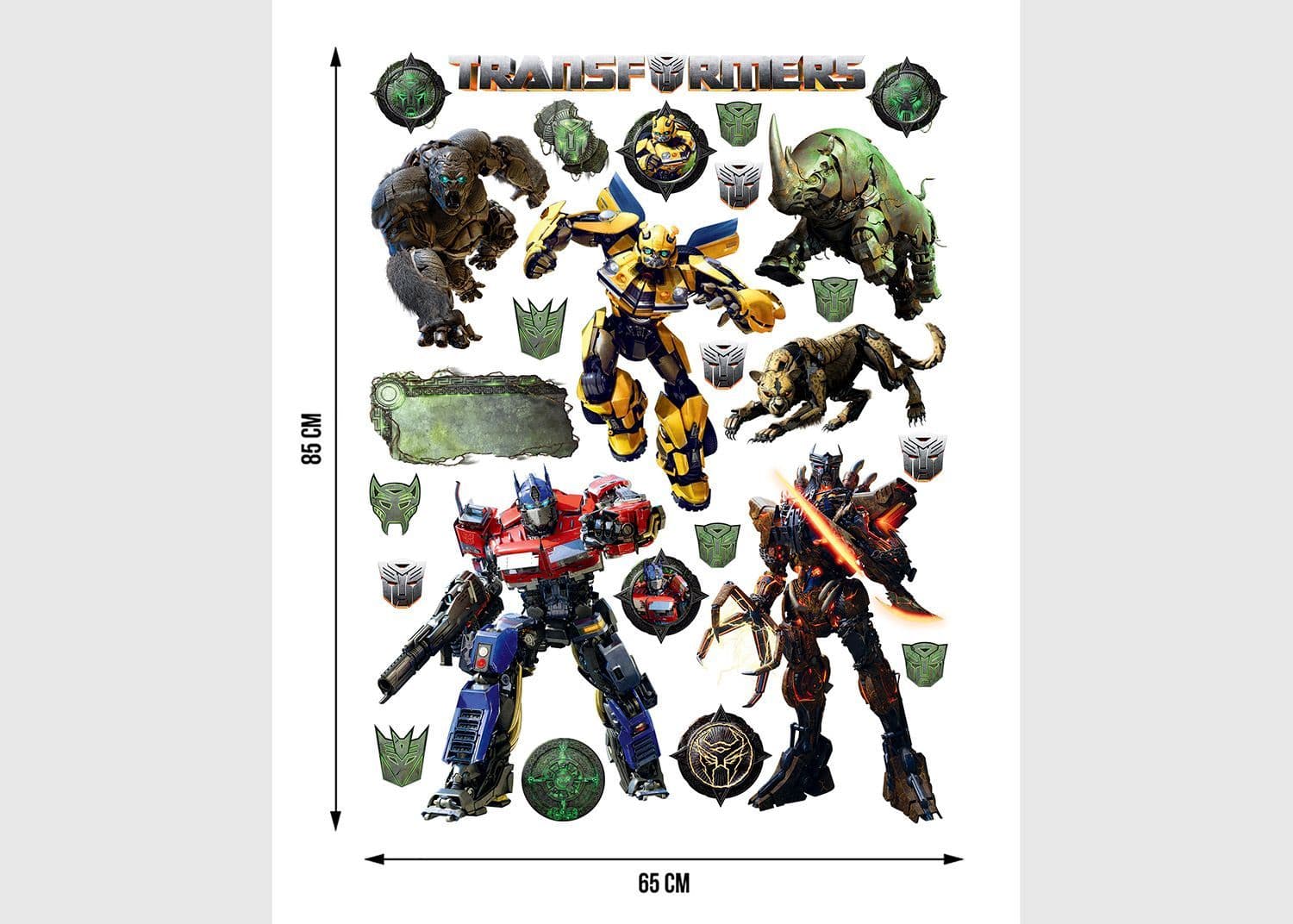 Transformers Wall Decals High Resolution Images Trends International