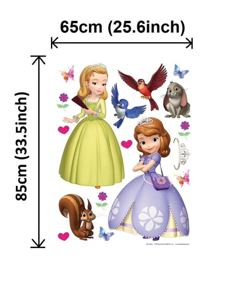 Disney Sophie Interior wall decal sticker 65x85cm | Shop online