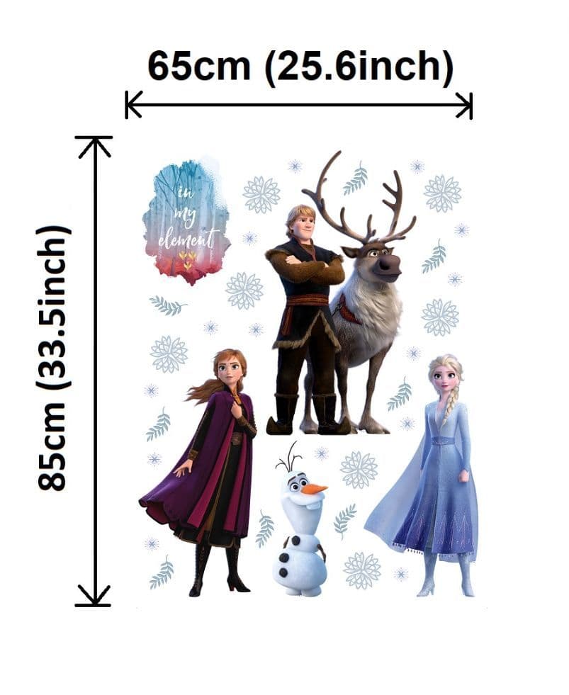 Disney Frozen Interior wall decal sticker 65x85cm | Shop online