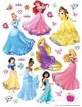 Disney Princesses Interior wall decal sticker 65x85cm | Shop online