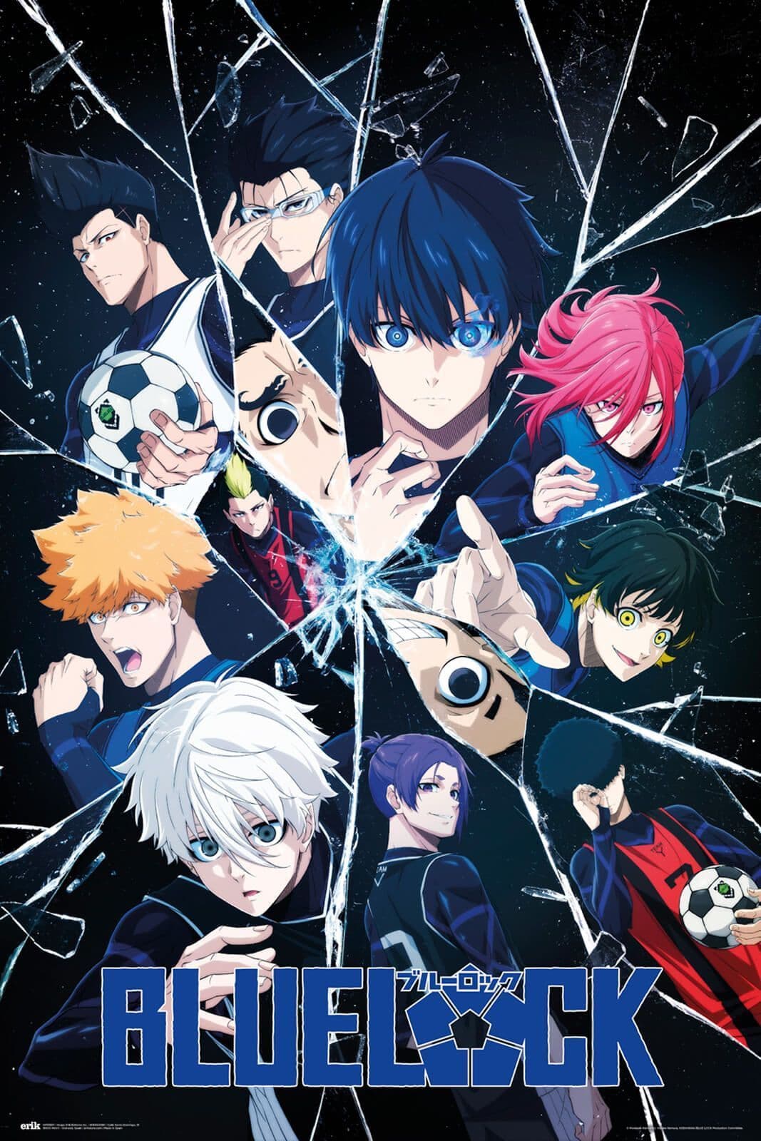 Blue Lock Partners and Rivals Manga Anime 61x91,5 cm Manga Poster | Buy ...