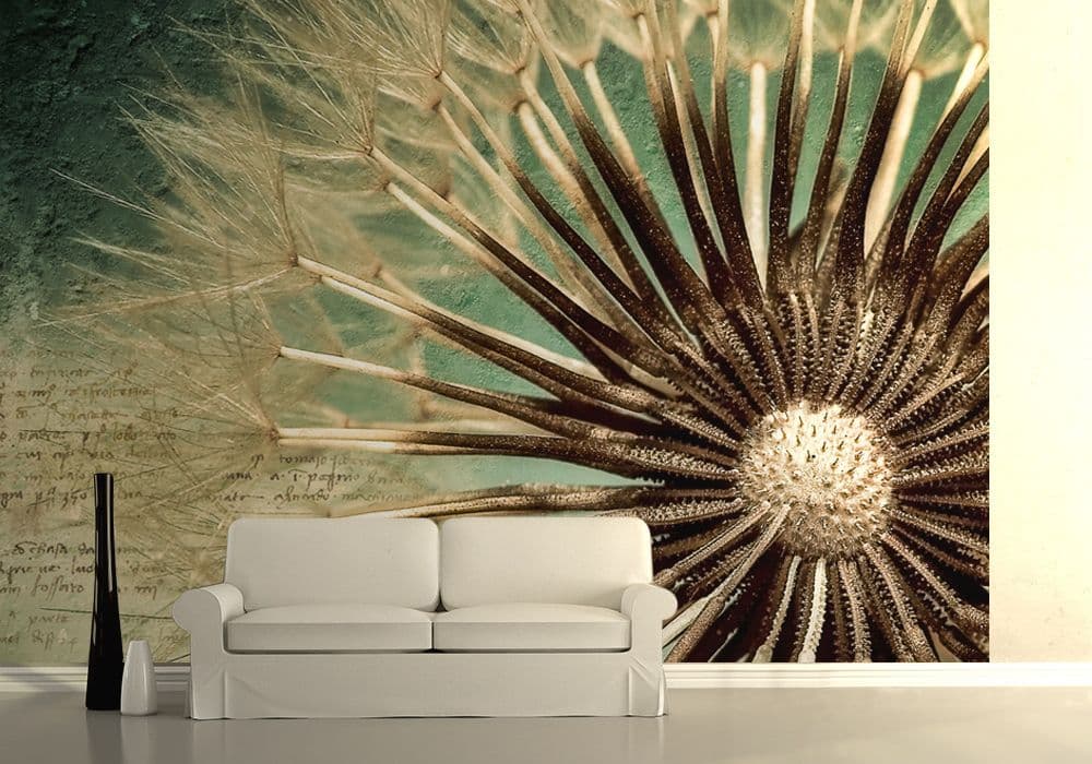 Dandelion Seeds giant wall murals | Allwallpapers