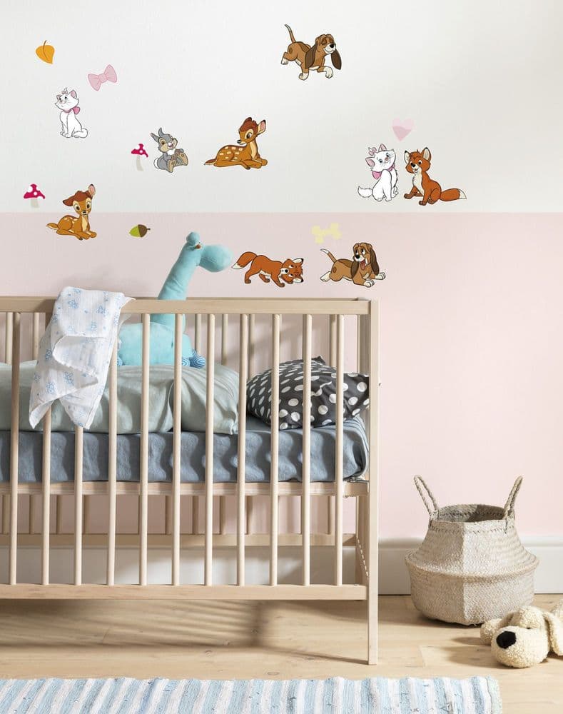 Disney Animals kids bedroom wall decal stickers 50x70cm | Shop online