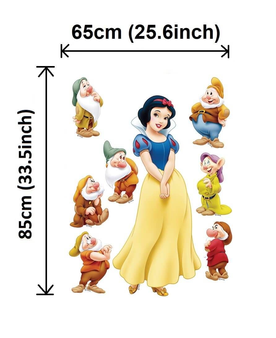 Disney Show White Interior wall decal sticker 65x85cm | Shop online