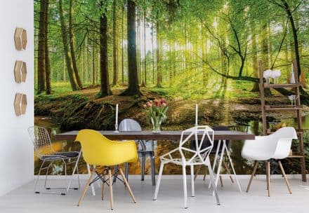 Forest wall murals