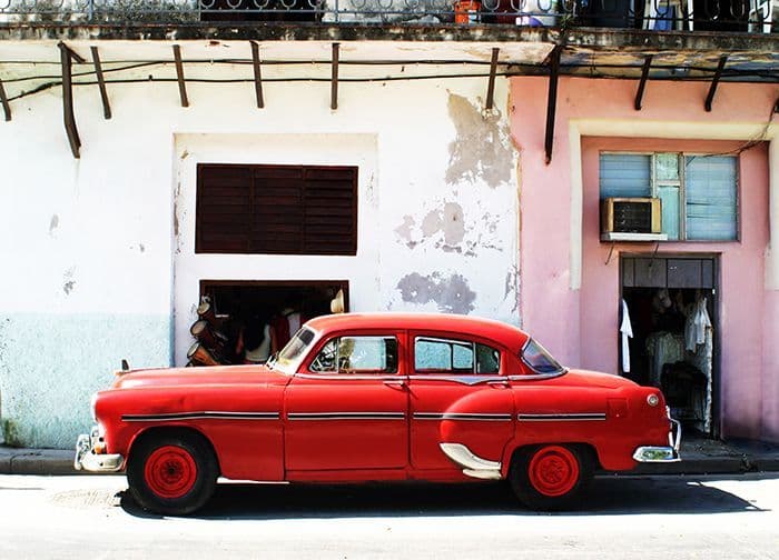 Havana Cuba - Vintage old car wallpaper murals by Homewallmurals