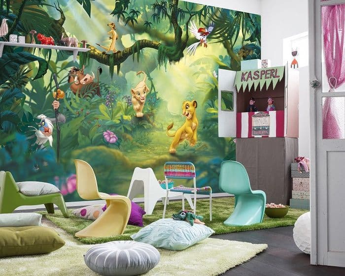Lion King paper wallpaper by Homewallmurals
