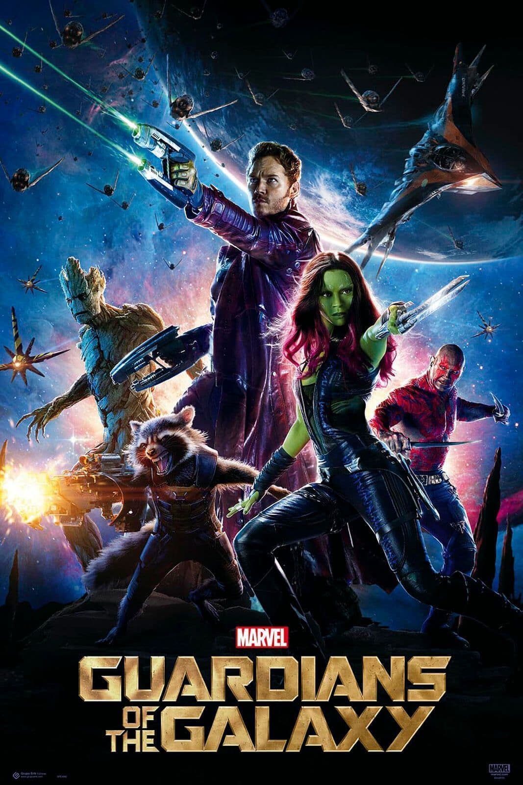Marvel Guardians of the Galaxy 61x91 5cm Movie Poster Buy it now
