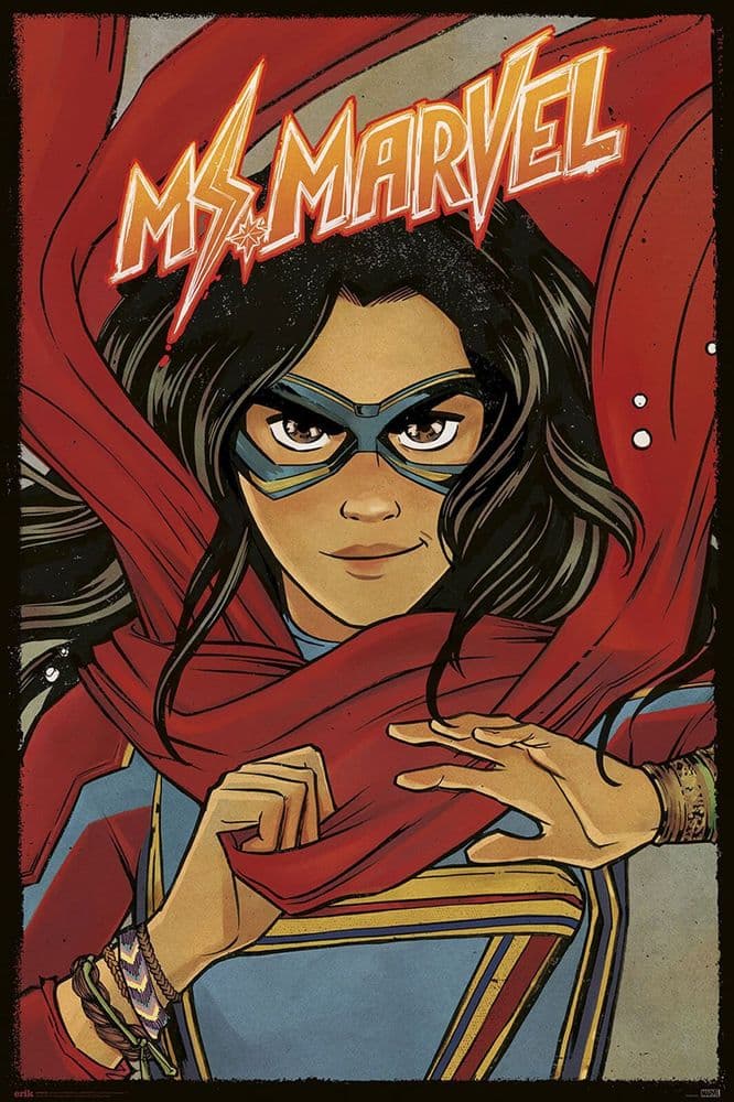 Ms Marvel Comicbook 61x91,5cm Movie Poster | Buy it now