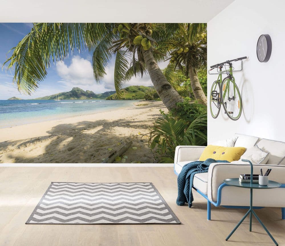 Beach scenery bedroom photo wallpapers | Buy it now