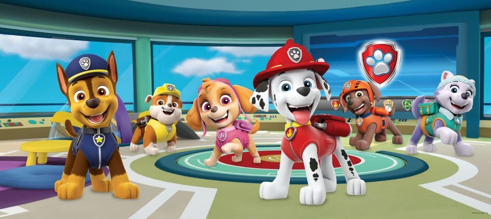 Paw Patrol Panoramic Premium wall murals | Buy it now