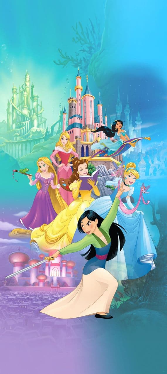 Disney Princess Premium wall murals | Buy it now