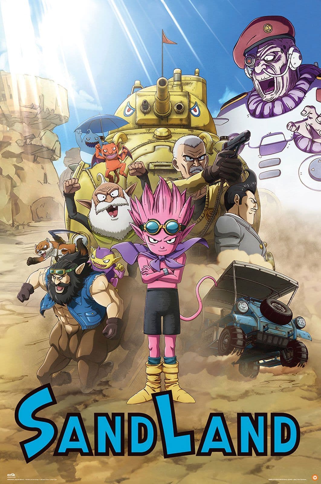 Sand Land Manga Series Large Poster 61x91,5cm NEW sealed | UK shop