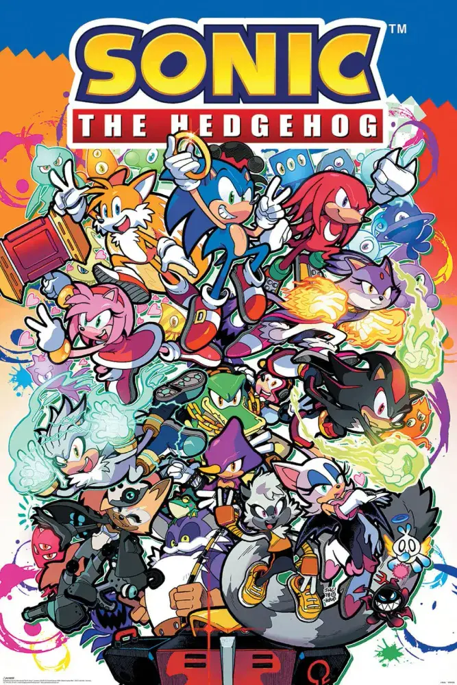 Sonic The Hedgehog large size 61x91,5cm Movie Poster | Buy it now