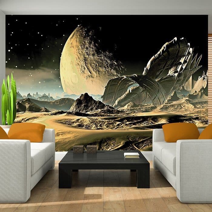 Space - Alien Planet paper wallpaper | Homewallmurals