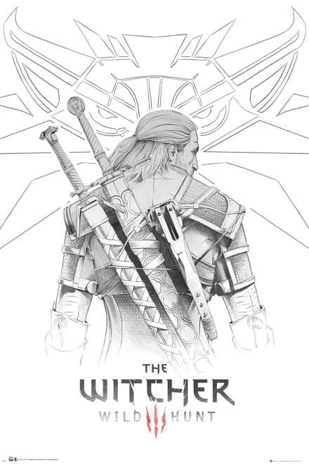 The Witcher Geralt of Rivia 61x91,5cm Movie Poster | Buy it now