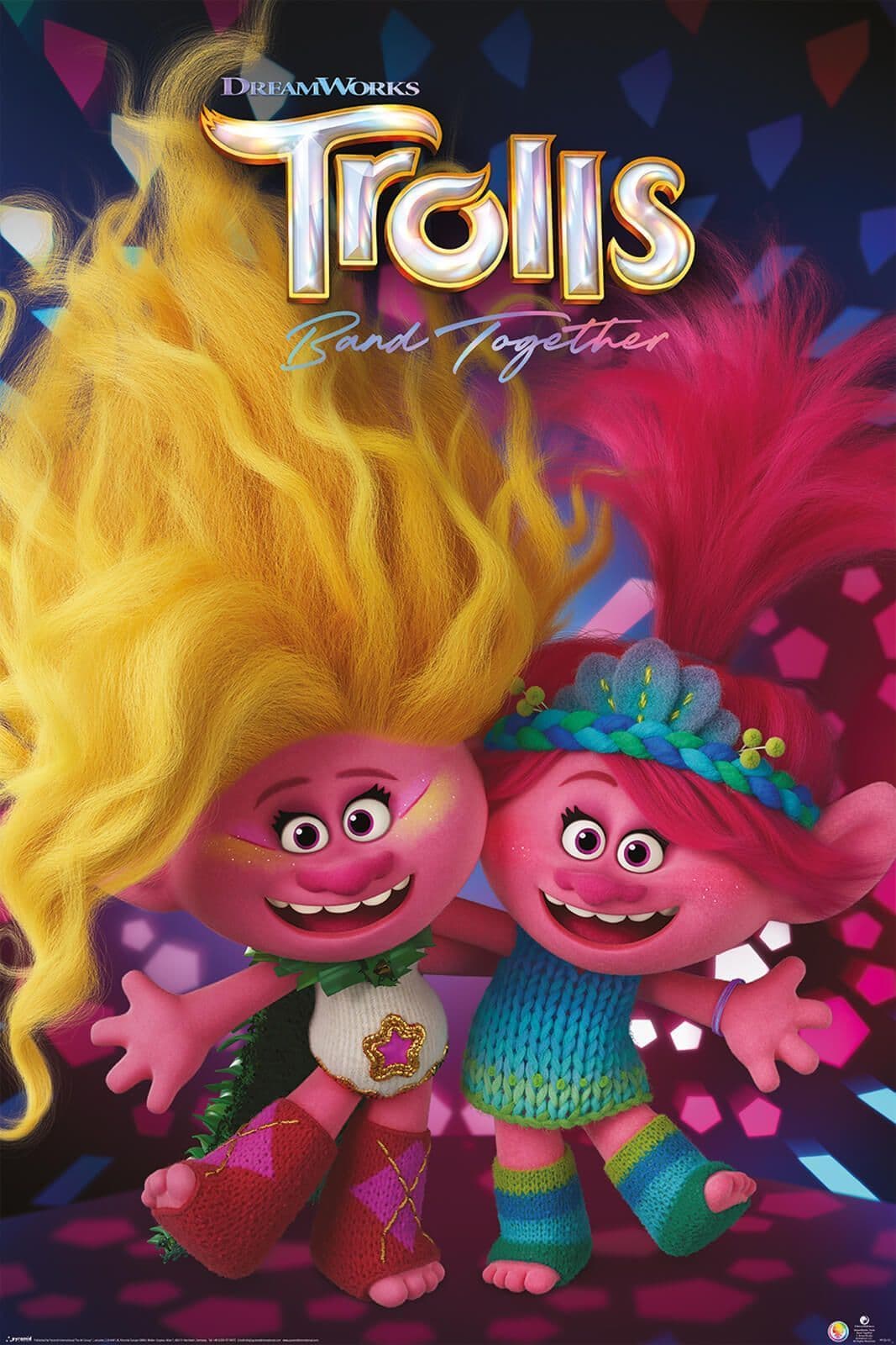 Trolls Band Together Viva and Poppy 61x91,5cm Movie Poster | Buy it now