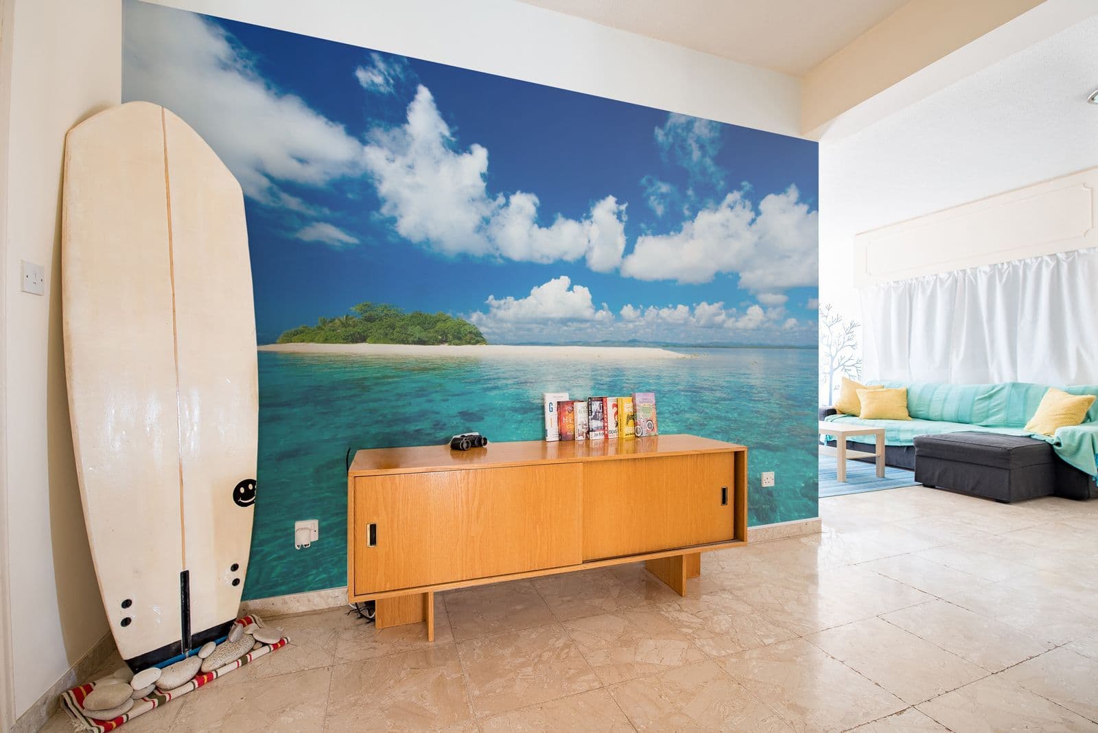 Tropical island Vacation paradise wallpaper murals by Nicewall
