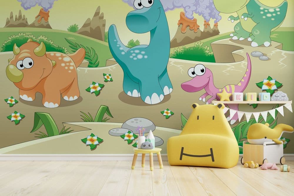 Dinosaurs home decor wallpaper murals by Homewallmurals