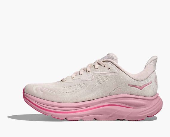 Hoka Clifton 10 WIDE FIT ROSE CREAM / DRIED ROSE RRP 140