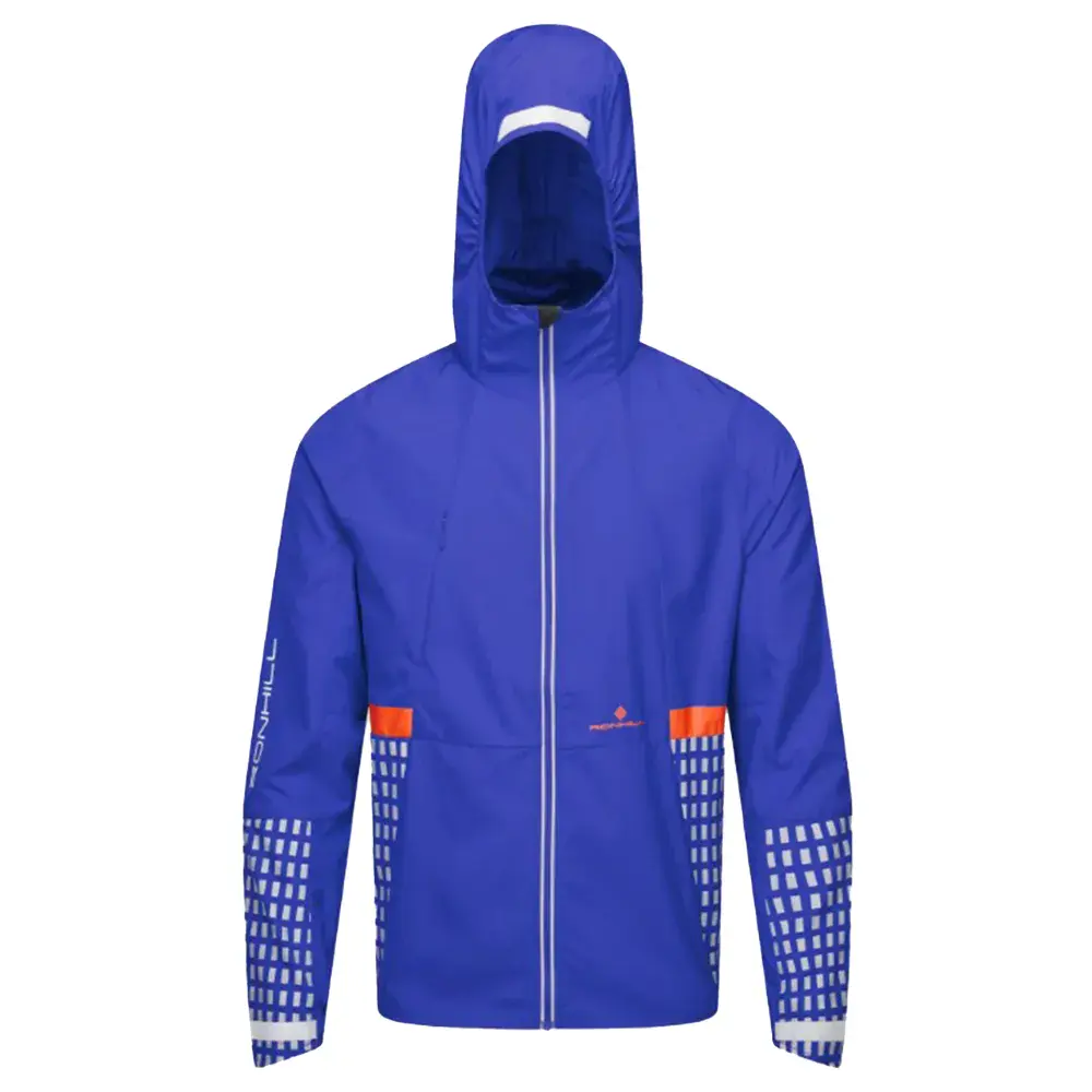 Ronhill Tech Afterhours Jacket Cobalt/Flame/Reflect