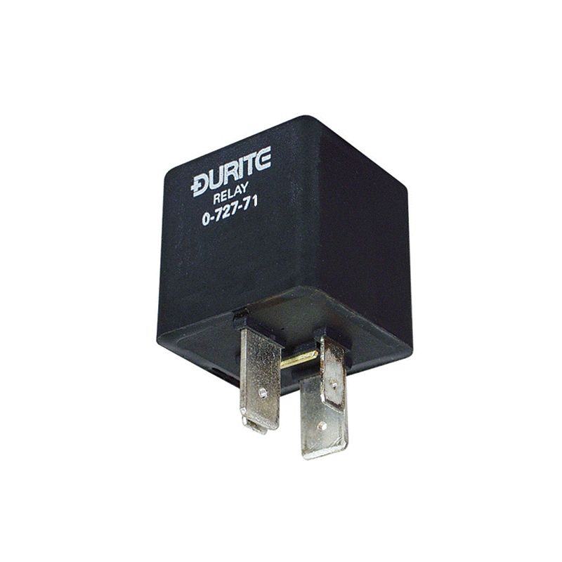 12V Mini Heavy Duty Make/Break Relay - Sealed with Resistor - 70A-2-727-71