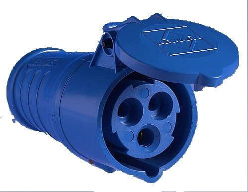 16A 230v MAINS CONNECTOR SOCKET ALT/E302AGG-1-26