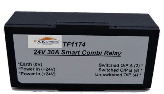 24 volt Voltage Sensitive Caravan Split charge & fridge relay ALT ...