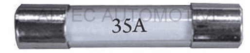 30mm 1 25" AUTOMOTIVE GLASS FUSE Pack of 10 ALT/FU4