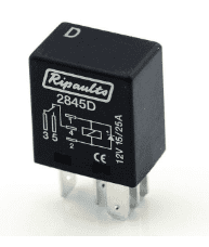5 Pin automotive type 25Amp 12v MICRO relay ALT/RY2845D-1-09 Diode ...