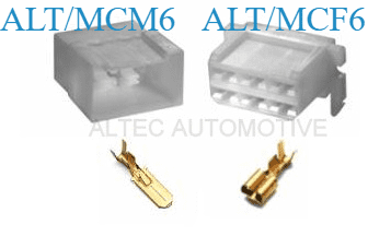 6 way MOLEX type multi-connector