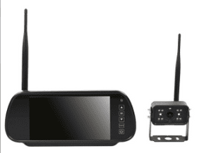 7& x22; 1080p AHD Wireless Mirror Monitor Cam Kit 4-776-25