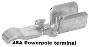 ANDERSON POWER CONNECTOR TERMINALS PAIR