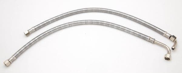 Armoured Flex Oil Feed Pipes Under Gearbox Routing - BSA ALT/WW28848-1-82