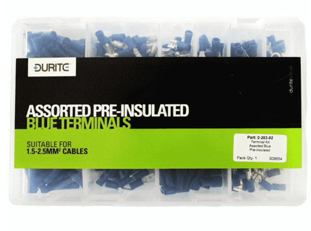Assorted Pre-insulated Blue Terminals-0-203-02