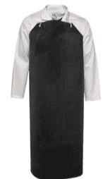 Black Butyl Rubber Apron-0-144-00-45