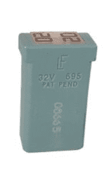 Blue Mcase Type Fuse - 20A-0-379-09