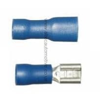BLUE PRE-INSULATED female spade terminal 4 8mm