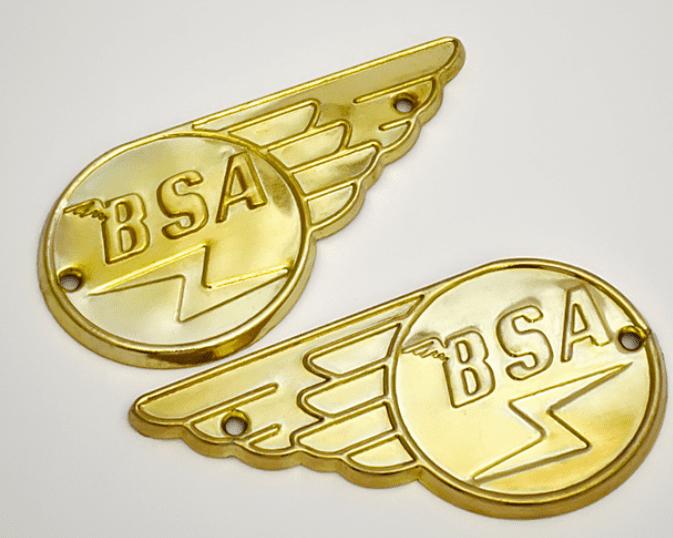 BSA Badge pair - BSA side panel badges ALT/WW28888-1-82-HH9