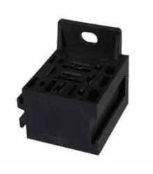 Bulkhead Socket for Flasher Units and Mini Relays-2-729-00