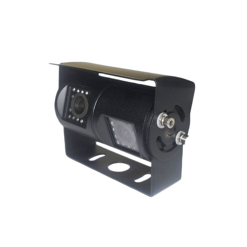 CCTV Twin Camera Infra-red Colour with Sound MIRROR Image-0-776-14