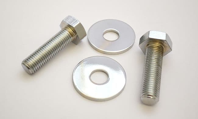 Chrome Headlamp Bolts & Washers Set 2 ALT/WW28046-1-82-R6