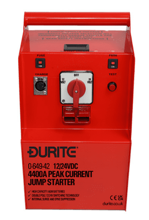 DURITE 12/24V 4400Amp AGM HEAVY DUTY BOOSTER PACK 0-649-42 064942